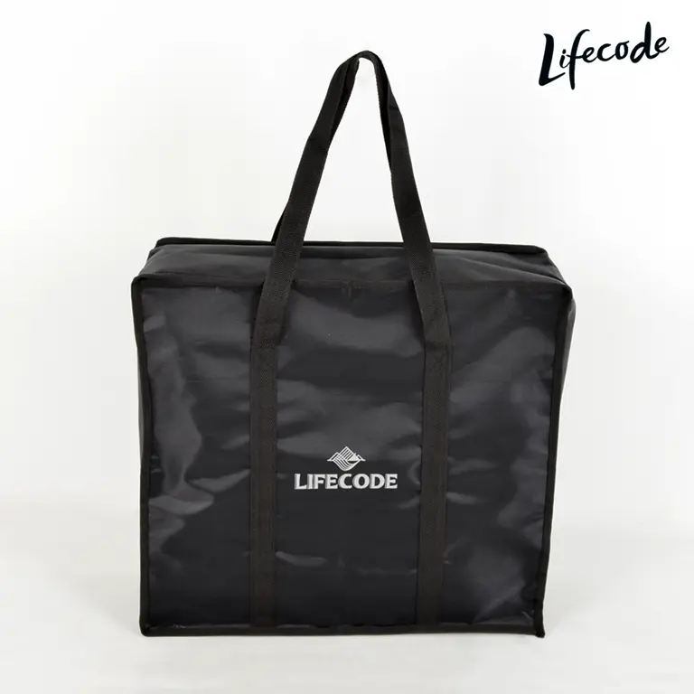 【LIFECODE】立體收納裝備包/收納袋/裝備袋(50*18*45cm)-酷黑｜Global Online｜Global Mall 環球Online