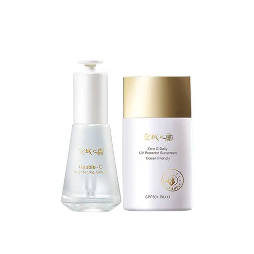 【牛爾京城之霜】雙C光透美白精華32ml+零重力海洋友善輕膚防曬乳50ml｜Global Online｜Global Mall 環球Online