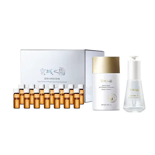 【牛爾京城之霜】進階美白防護組(雙C美白精華32ml+美白安瓶14入+零重力防曬乳50ml)｜Global Online｜Global ...