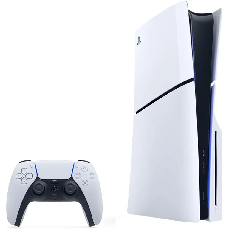 PS5 Slim 光碟版主機 新款薄型主機【送二款經典遊戲 機戰/櫻戰】｜新北中和｜Global Mall 環球Online
