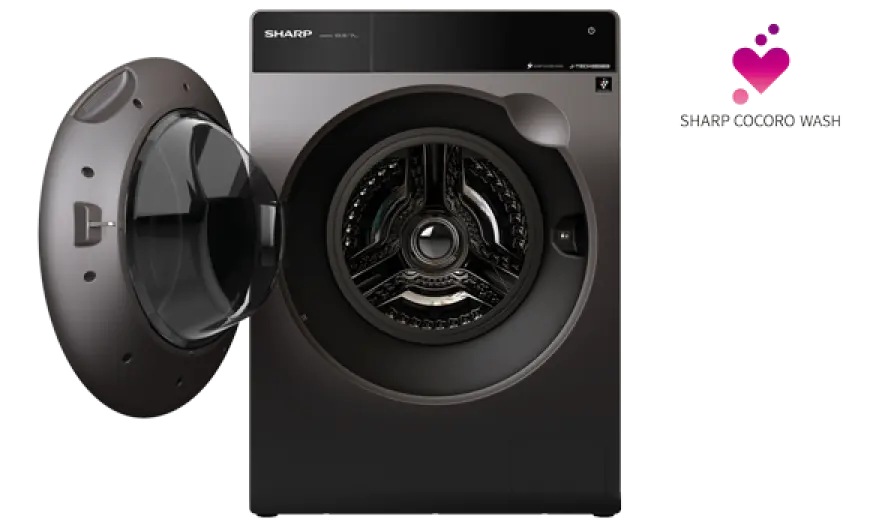 【SHARP 夏普】10.5公斤變頻溫水洗脫烘滾筒洗衣機 ES-FKP105WDT 含基本安裝｜桃園A8｜Global Mall 環球Online