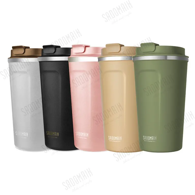 【SADOMAIN 仙德曼】316不鏽鋼咖啡直飲保溫杯480ml LL482｜新北中和｜Global Mall 環球Online
