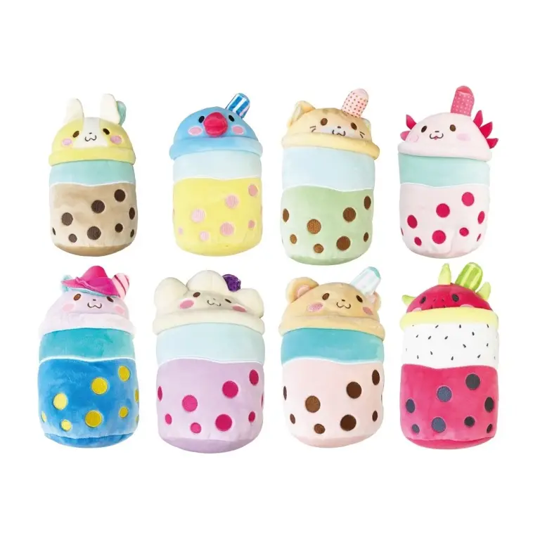 【滿額送好禮】Puchi Gumi-8吋萌寵珍奶娃娃 隨機款式出貨｜板橋車站｜Global Mall 環球Online