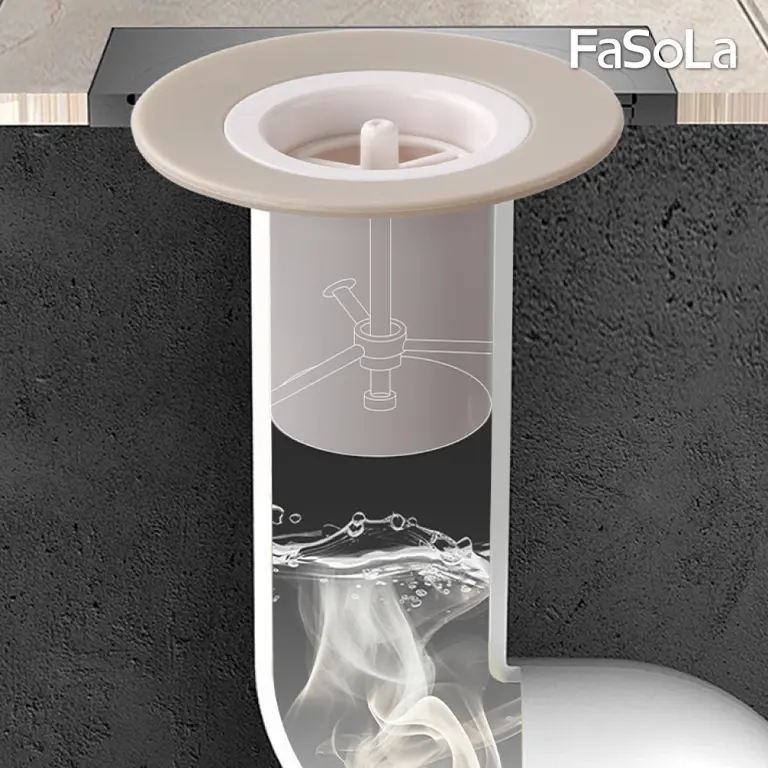 FaSoLa TPR三重防護自動開合防臭地漏蓋｜Global Online｜Global Mall 環球Online