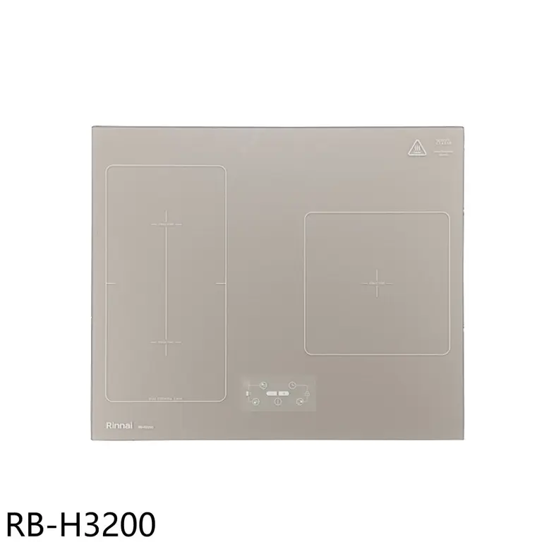 林內【RB-H3200】IH智慧感應爐220V三口爐橫向IH爐(全省安裝)(7-11商品卡1000元)｜Global Online ...