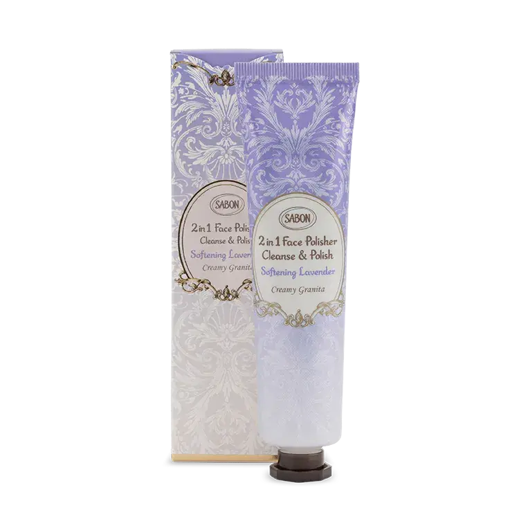 【SABON】二合一臉部磨砂膏-舒緩薰衣草 60ml｜新北中和｜Global Mall 環球Online