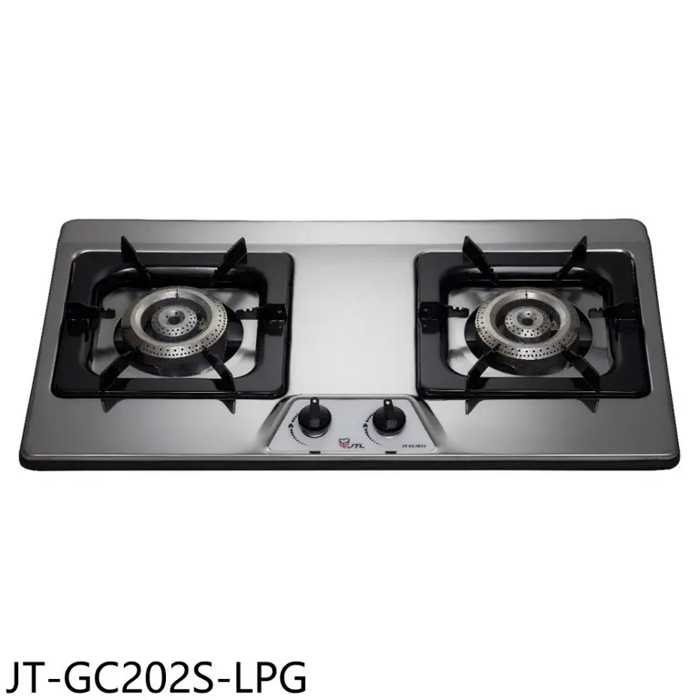 喜特麗【JT-GC202S-LPG】二口不鏽鋼檯面爐瓦斯爐桶裝瓦斯(全省安裝)｜Global Online｜Global Mall 環球Online