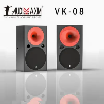 AUDIMAXIM 音樂大師 VK-08 二音路號角喇叭/對/黑 兼具家庭劇院及卡拉OK喇叭｜Global Online｜Global ...