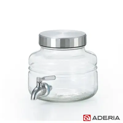 【ADERIA】日本進口時尚飲料桶 2L/5L (附不鏽鋼水龍頭)｜Global Online｜Global Mall 環球Online