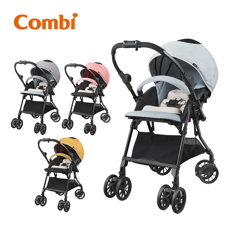 【Combi】 Neyo Compact 4Cas 手推車 (多色可選)｜南港車站｜Global Mall 環球Online