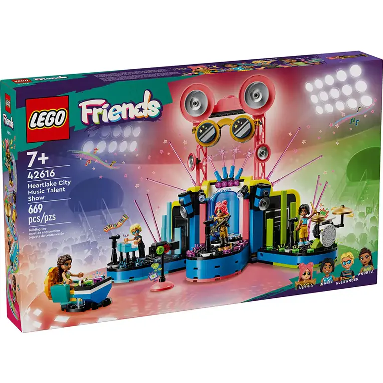 樂高LEGO Friends系列 - LT42616 心湖城音樂達人秀｜Global Online｜Global Mall 環球Online